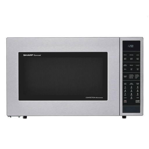 SHARP SMC1585BS Carousel® Countertop Convection + Microwave Oven 1.5 c