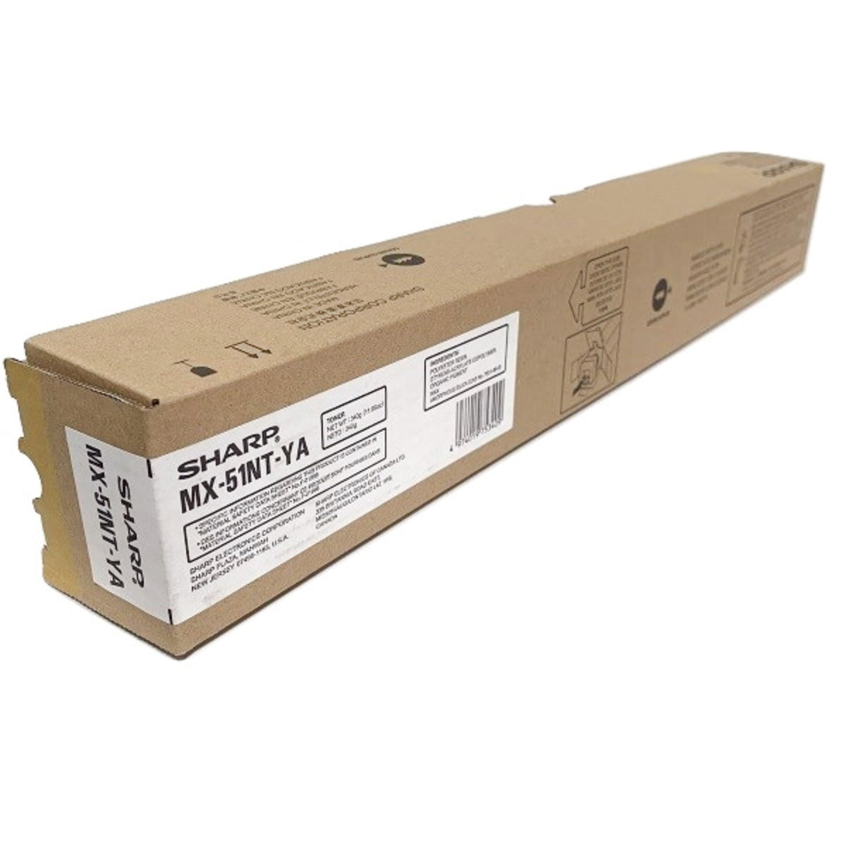 SHARP MX-51NTYA Yellow Original Toner Cartridge - Certified Cartridges